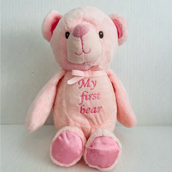 Kellytoy | Toys | Kellytoy My First Bear Pink Plush | Poshmark